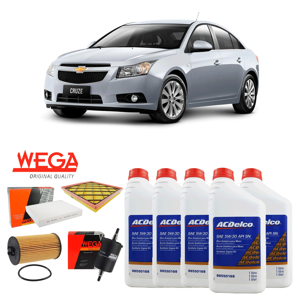 Kit Revisão Completa Cruze 2011 A 2016| Compre na Central - A Central ...